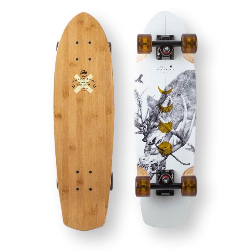 Arbor Pocket Rocket Bamboo Cruiser, Complete