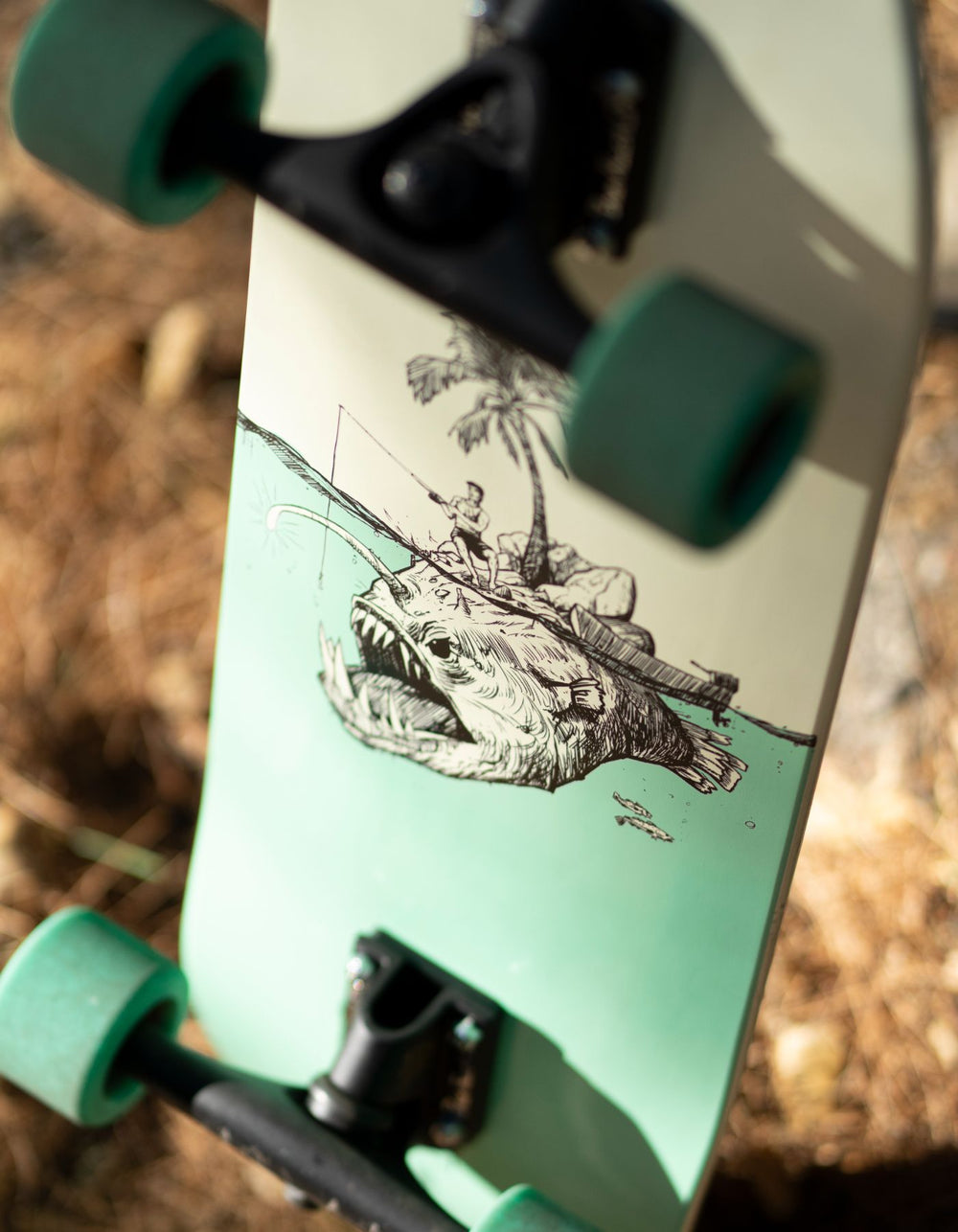 Fireball x Rohrer Mini Cruiser Artist Series Skateboard